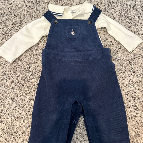 Janie and Jack | One Pieces | Kids Navy Blue Overalls | Poshmark